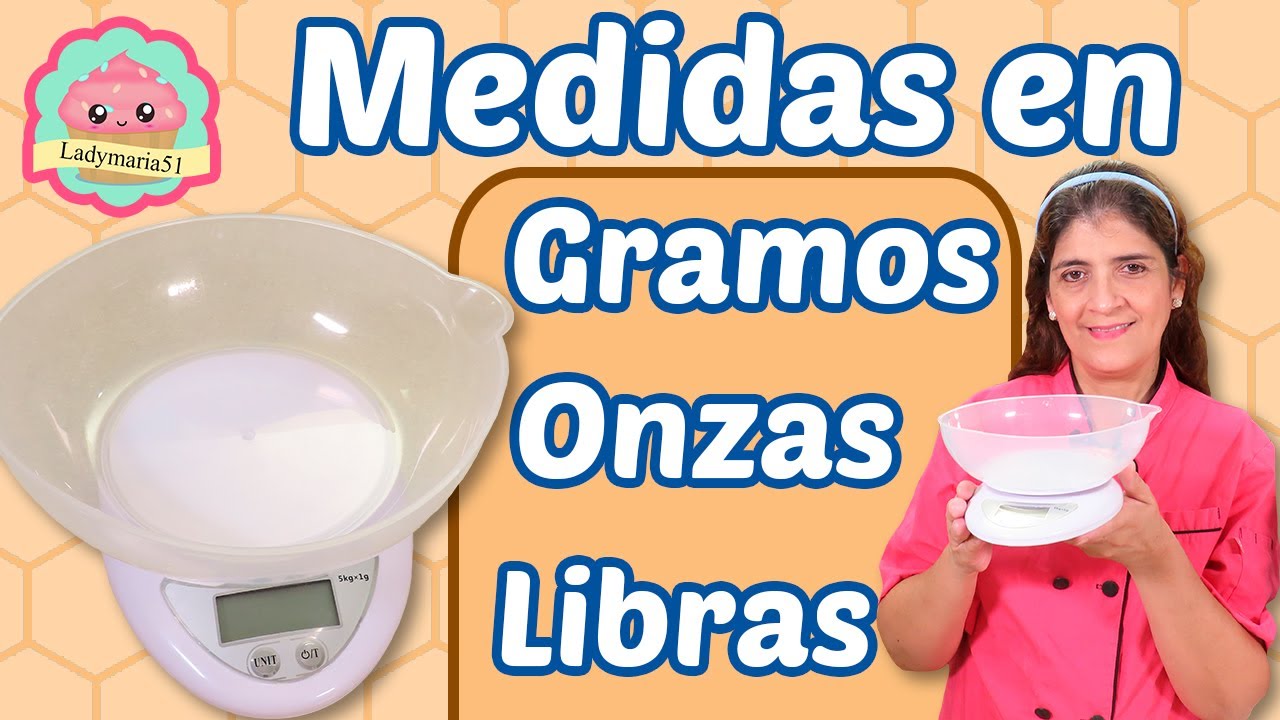 Cómo Calcular Medidas en Gramos de los ingredientes | Clases de ...