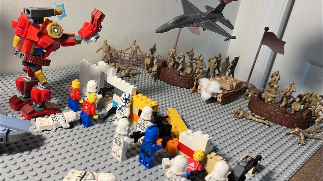 LEGO vs Army Men | A Stop-Motion Animation : Pt 1 - YouTube
