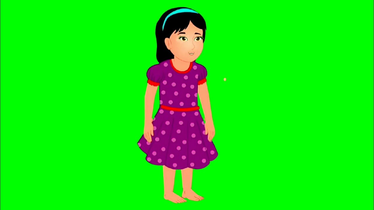 No Copyright Green Screen Cartoon Character - YouTube