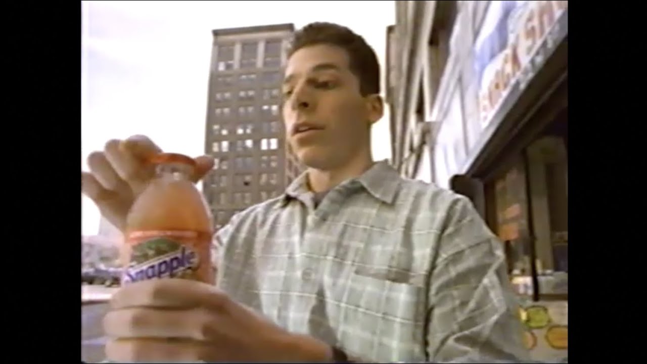 Snapple New Win Nothing Instantly Game Commercial (1998) (VHS Rip ...