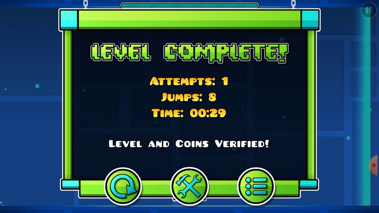 What's with the speed??!|Geometry dash (Part 2) - YouTube