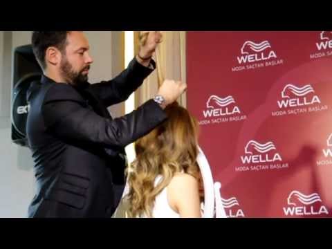 Holywood ünlülerinin saçı nasıl yaptırılır? Wella lansmanından çok özel görüntüler.