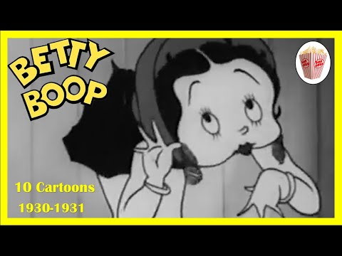 Betty Boop Cartoon Collection, 10 Cartoons 1931-1932 - YouTube