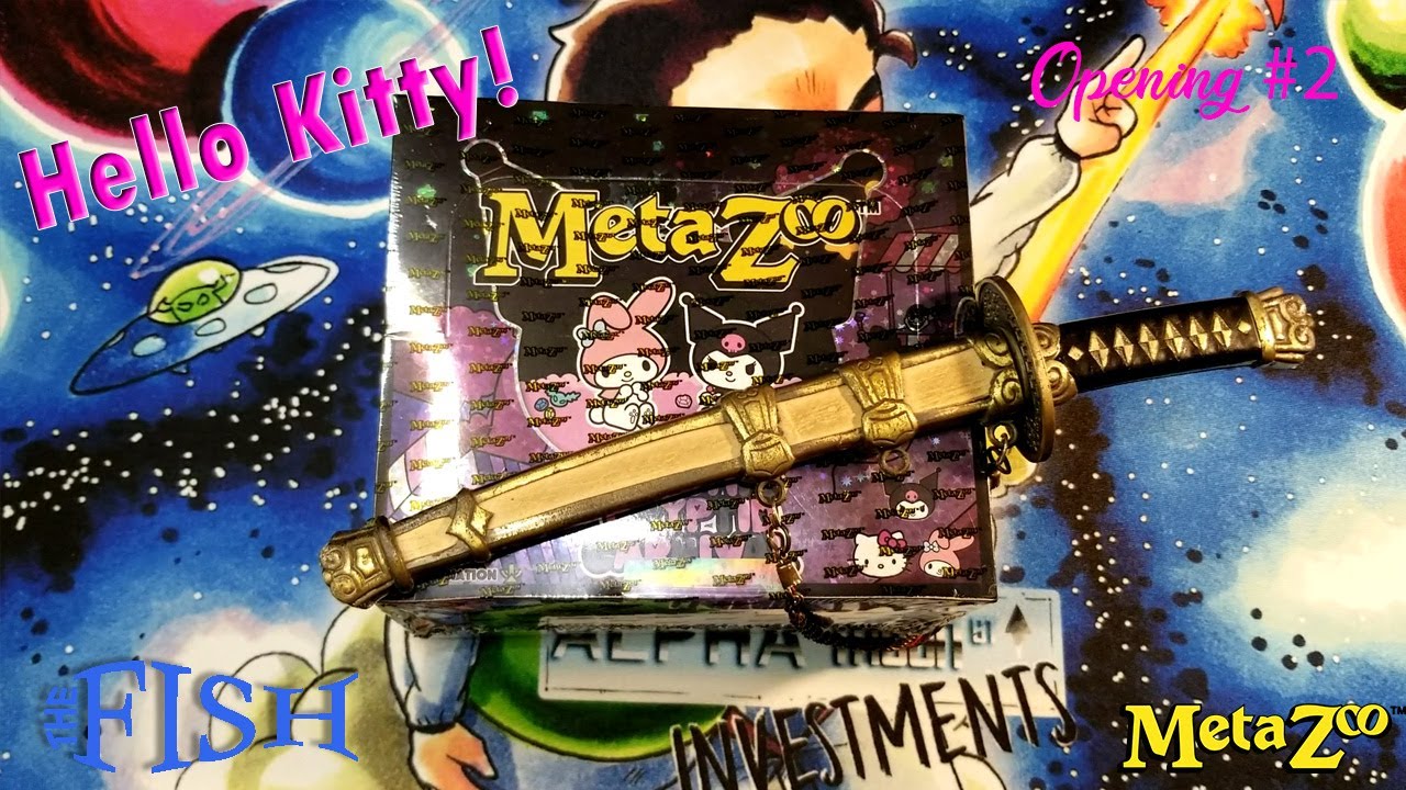 MetaZoo HELLO KITTY 😸 Kuromi's Cryptid Carnival Booster Box opening #2 ...