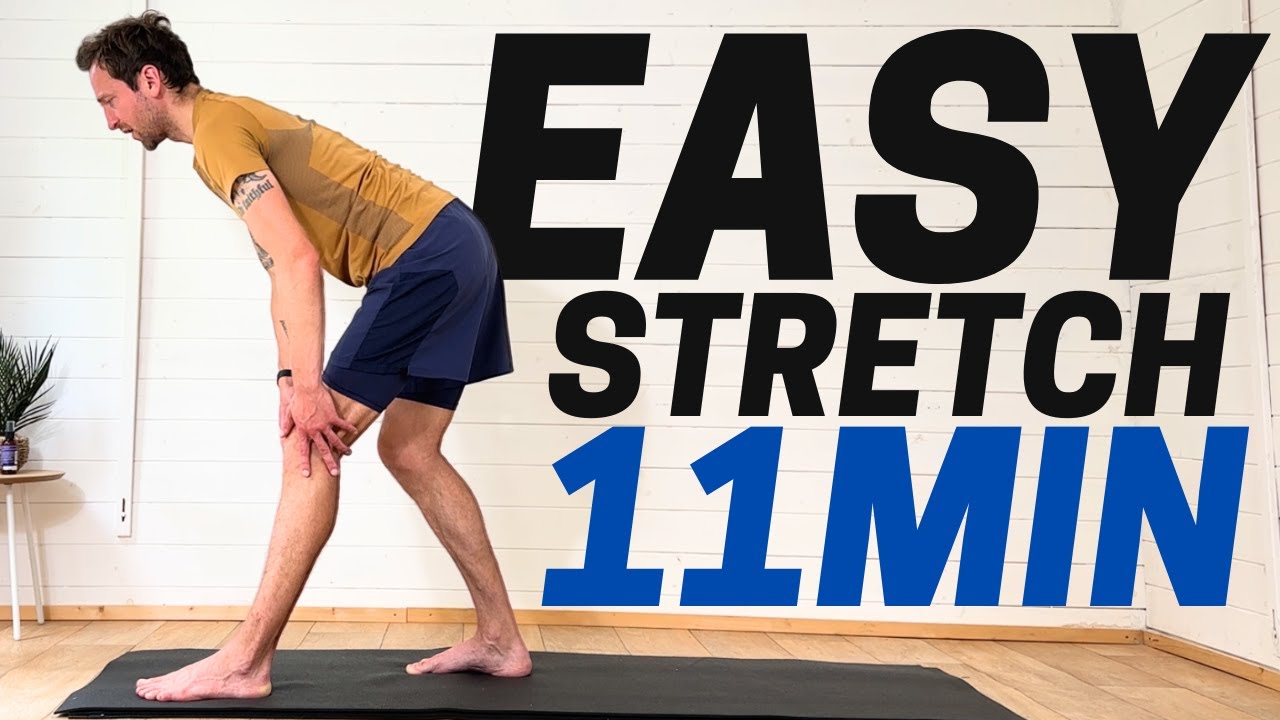 Easy Cool Down Stretch After Running for Beginners - YouTube