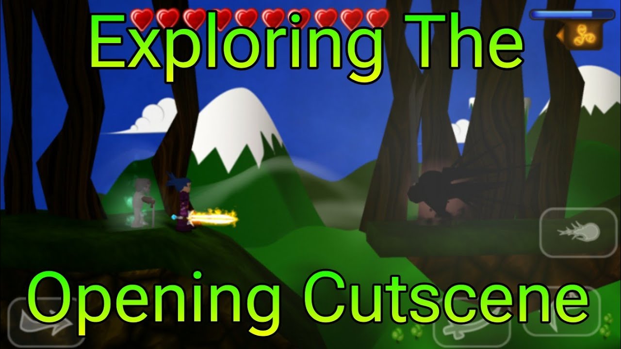 Exploring the Opening Cutscene in Swordigo! | Nevert Mods - YouTube