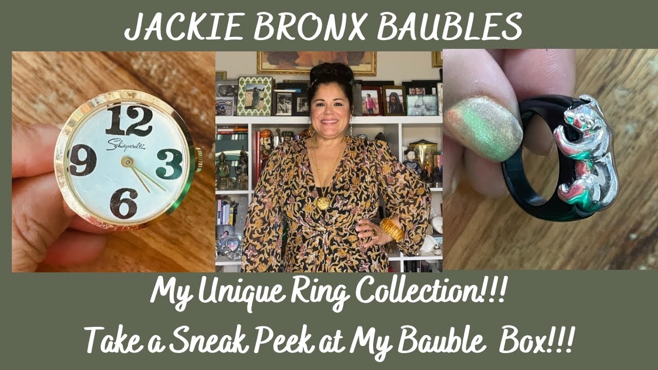 Exploring My Unique & Unusual Ring Collection | A Bronx Bauble Box ...