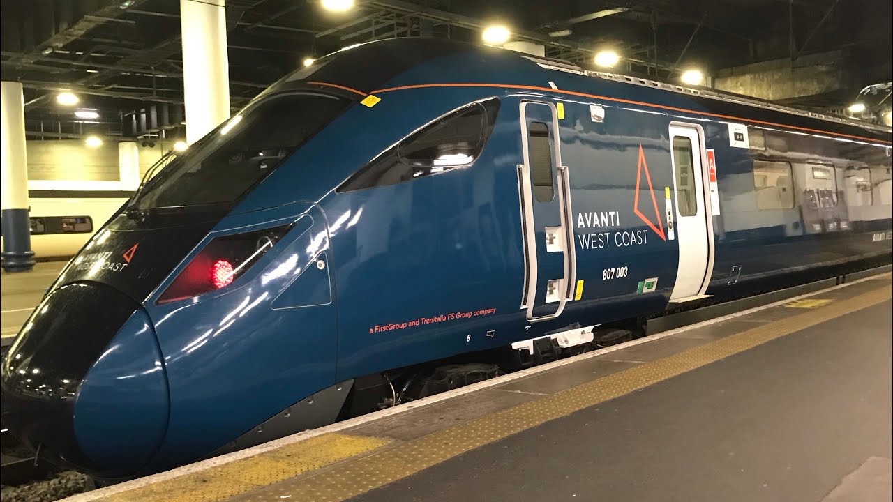CLASS 807 IN SERVICE* Class 807 and 730 departs Euston. - YouTube