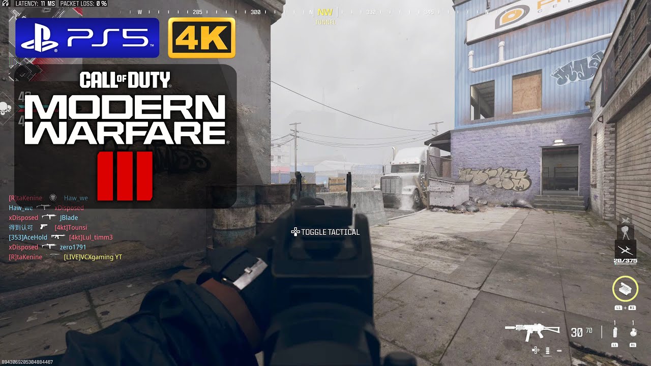Call of Duty Modern Warfare 3 PS5 4K Multiplayer Gameplay - YouTube