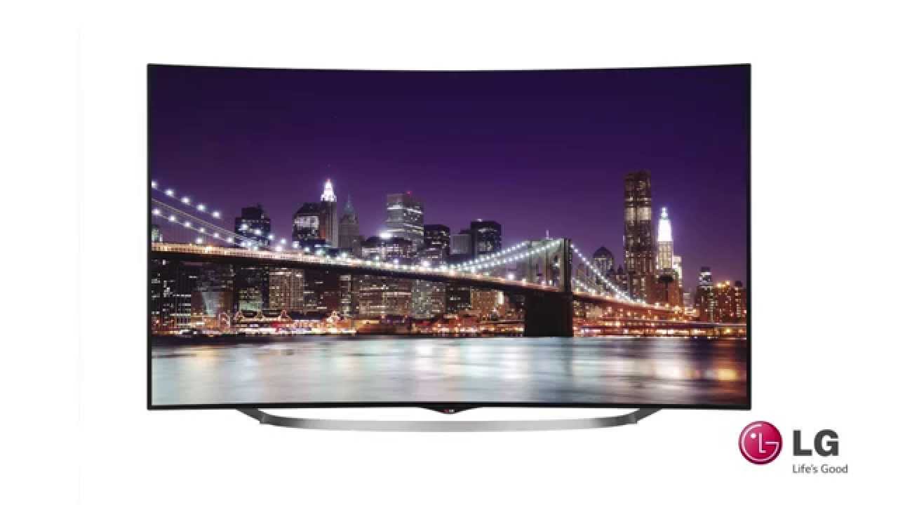 Video Press Release: LG lifts the lid on its new Curved 4K Ultra HD TVs ...