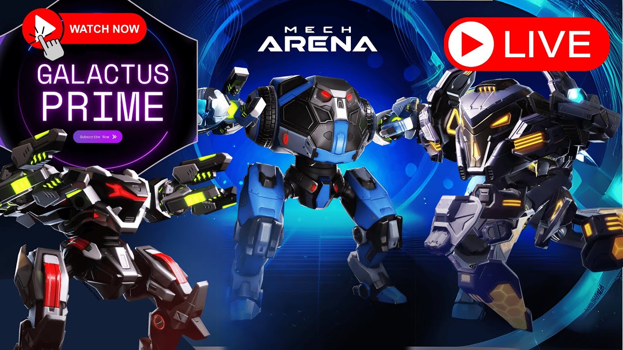Day 188 Arena LIVE ! PRIME_YT_LIV Mech Arena #MechArenaLive - YouTube