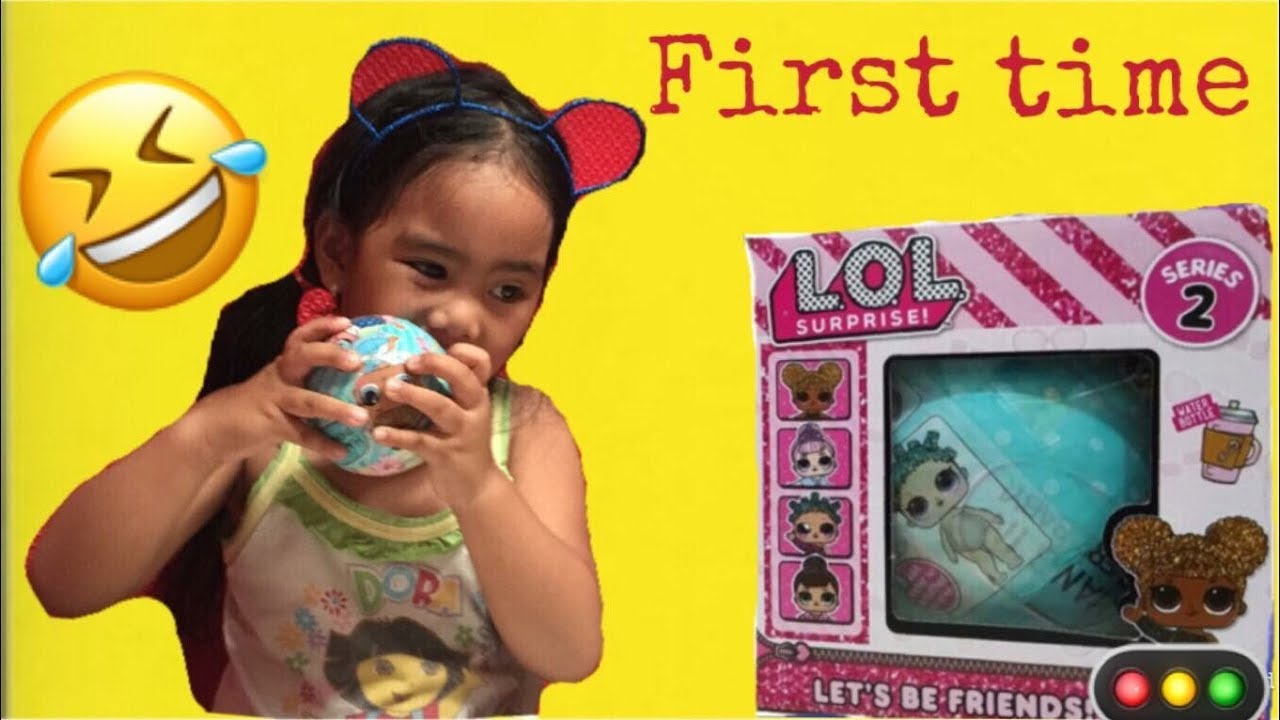 My first LOL Surprise Dolls Opening - YouTube