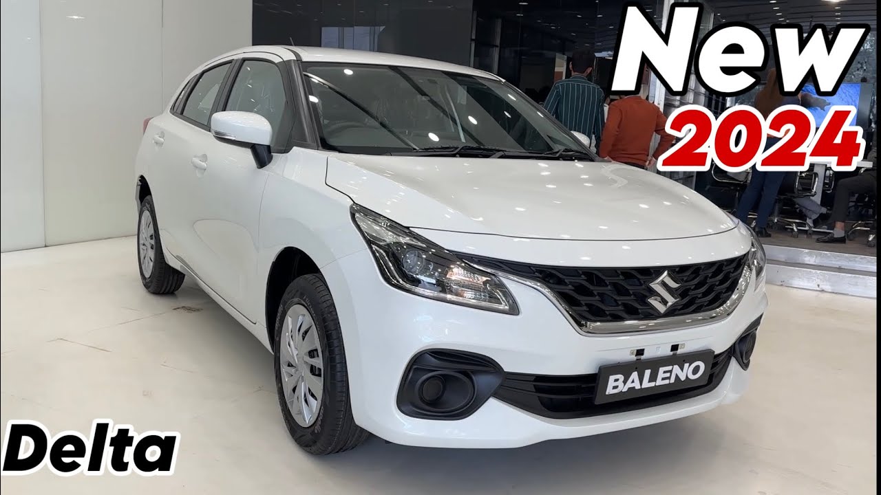 NEW BALENO DELTA 2024 MODEL ️ MARUTI SUZUKI BALENO DELTA 2nd BASE MODEL 2024 WHITE COLOUR REVIEW ...