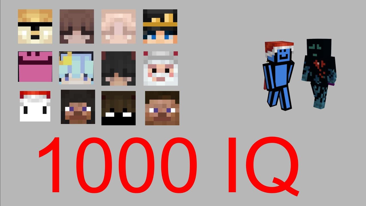 Minecraft 1000iq mega-montage (my last video) - YouTube