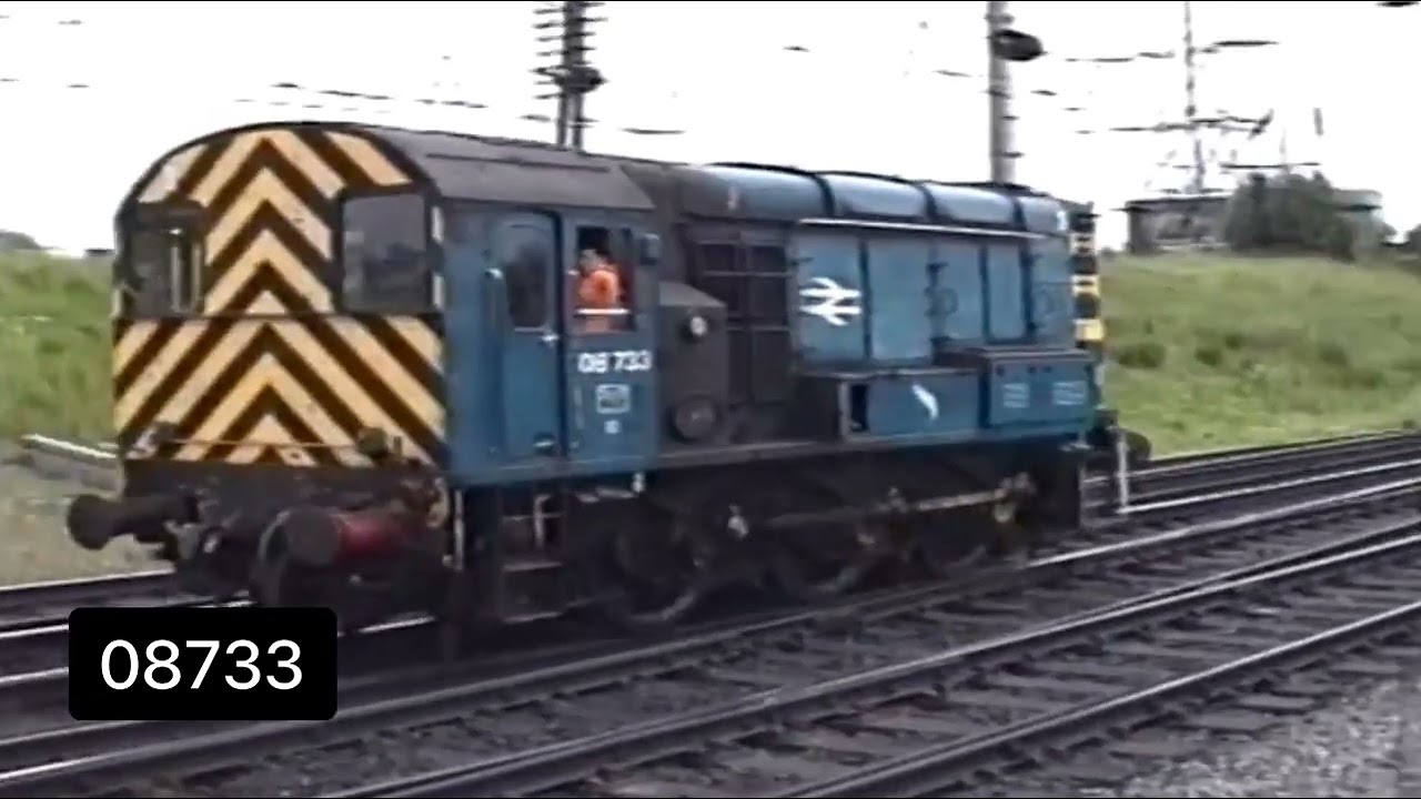 Railways of the 1990’s | Diesel Freight | A Day At Mossend North ...