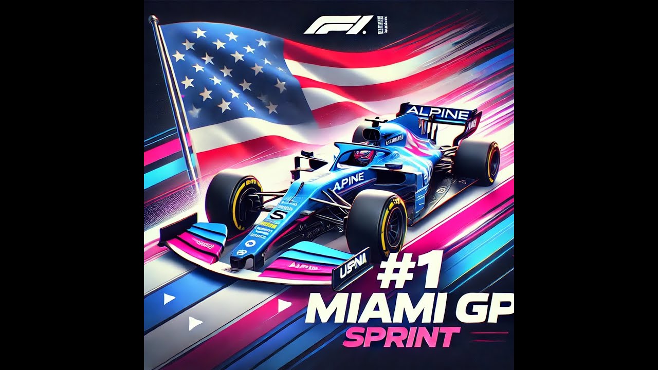 Miami Sprint - F124 Gameplay #1 - YouTube