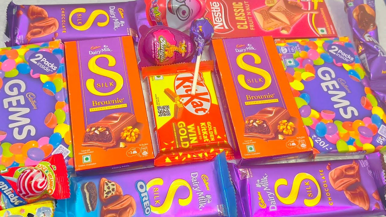 Some lot's of candies ASMR l Loo Loo candy tv - YouTube
