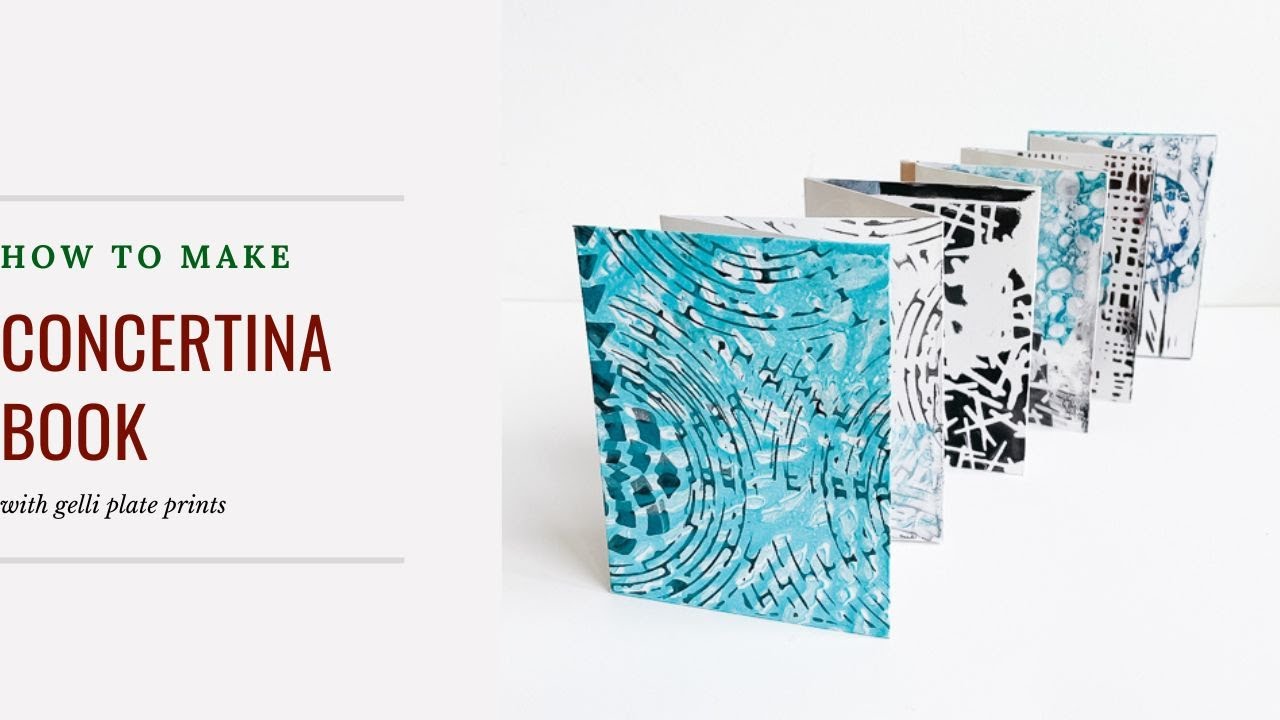 Make a concertina book - YouTube