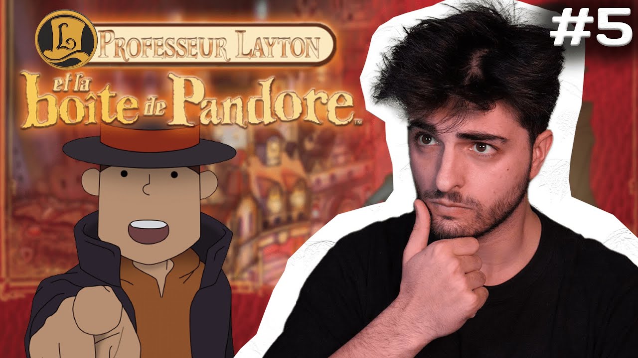 ON ARRIVE DANS LA VILLE FANTOME... | Layton et la Boite De Pandore #5 ...