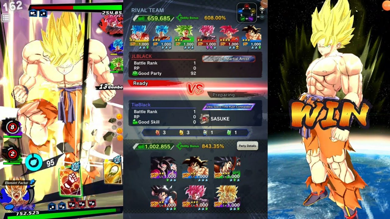 Dragon Ball Legends PVP - YouTube