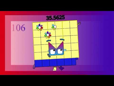 Numberblocks Band Sixteenths 106 - YouTube