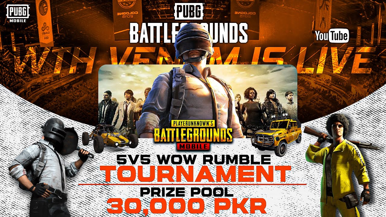 5V5 WOW RUMBLE | DAY 2| Round1| 30K PRIZE POOL| PUBGMOBILE | WTH VENOM ...