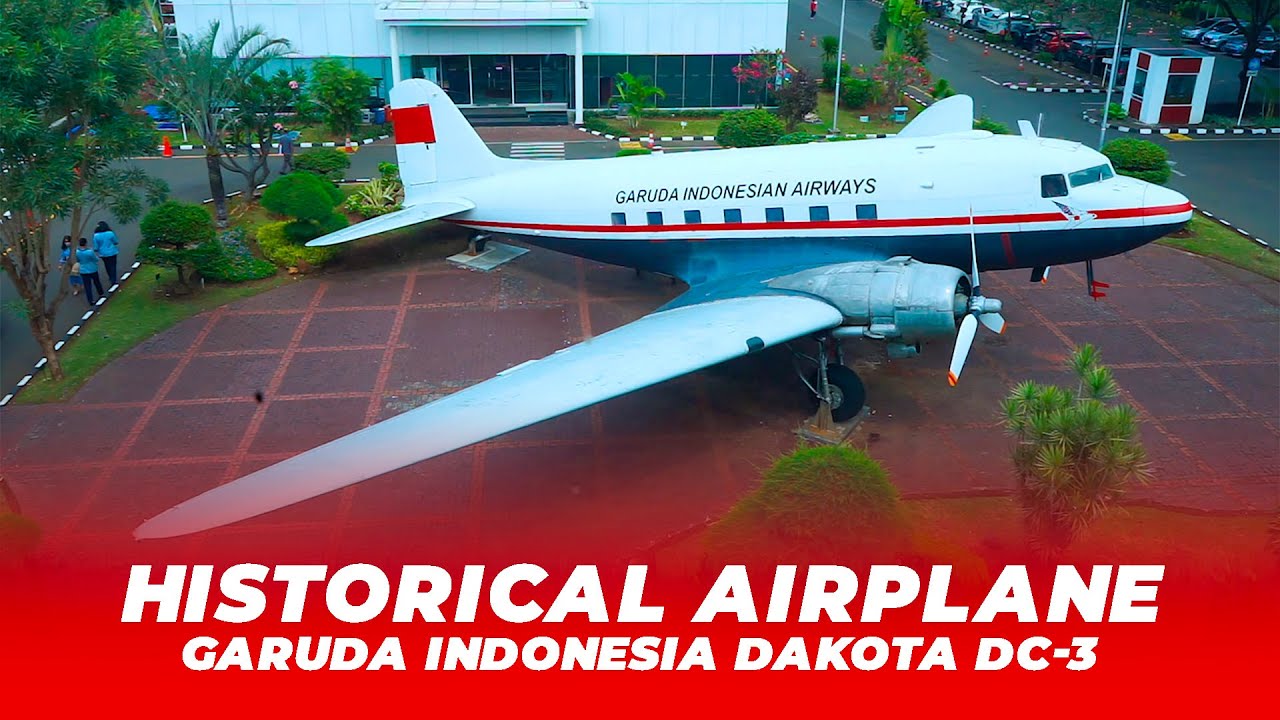 Garuda Indonesia's First Airplane Dakota DC 3 #oldairplane #historical ...