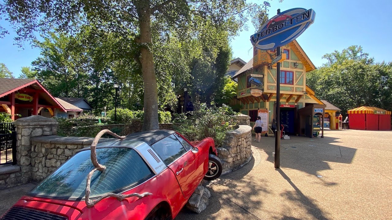 Verbolten On-Ride POV • Busch Gardens Williamsburg • Big Bad Wolf Story ...