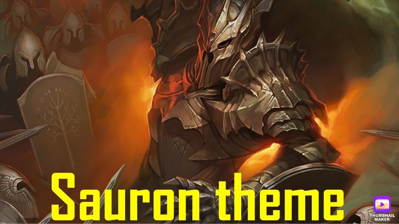 Rings of power: Sauron theme | normal version - YouTube