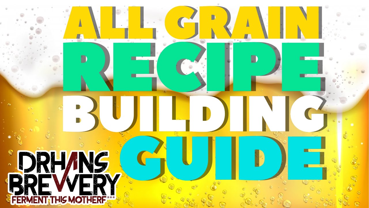 All Grain Recipe Building Guide - Brewfather app - YouTube