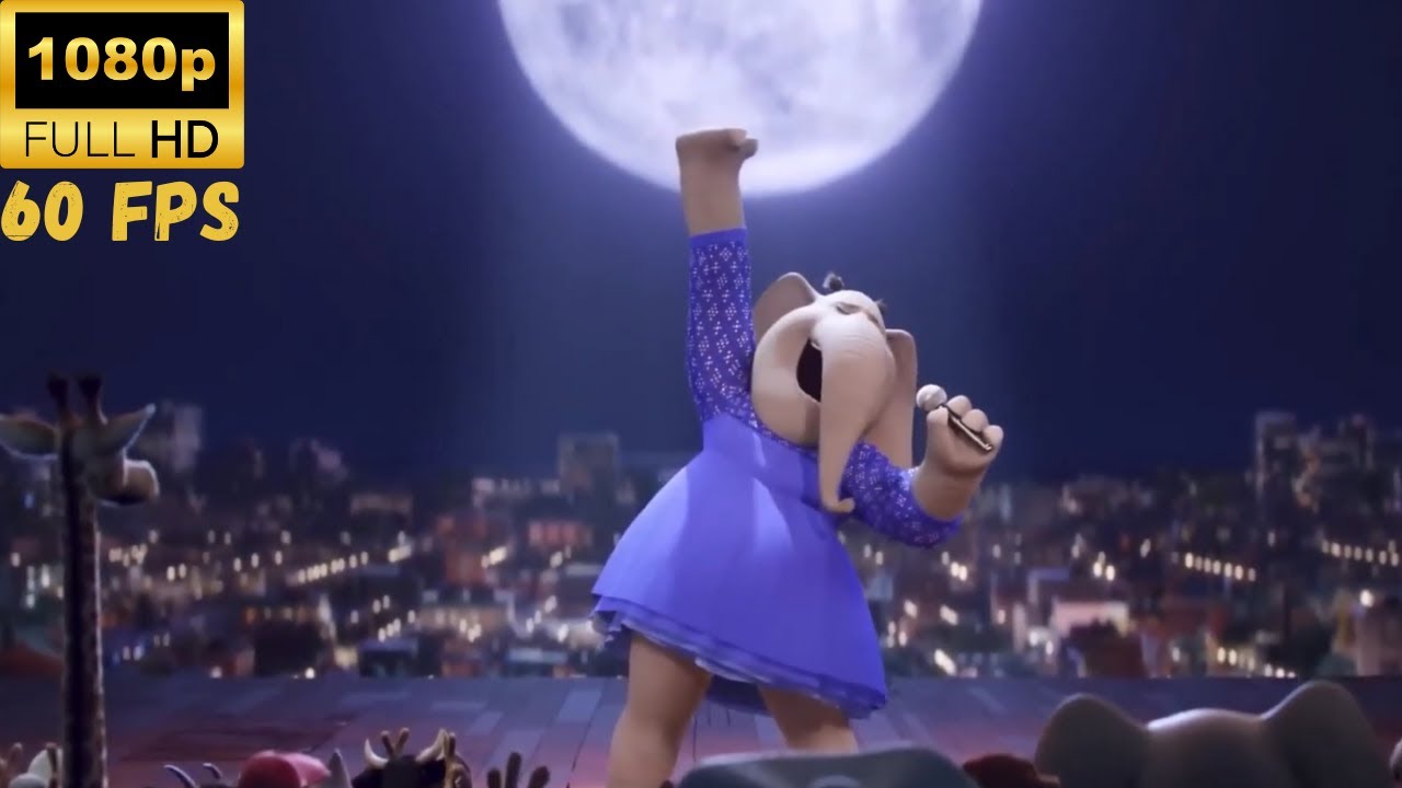 Sing (2016) - Meena Sings 60fps - YouTube