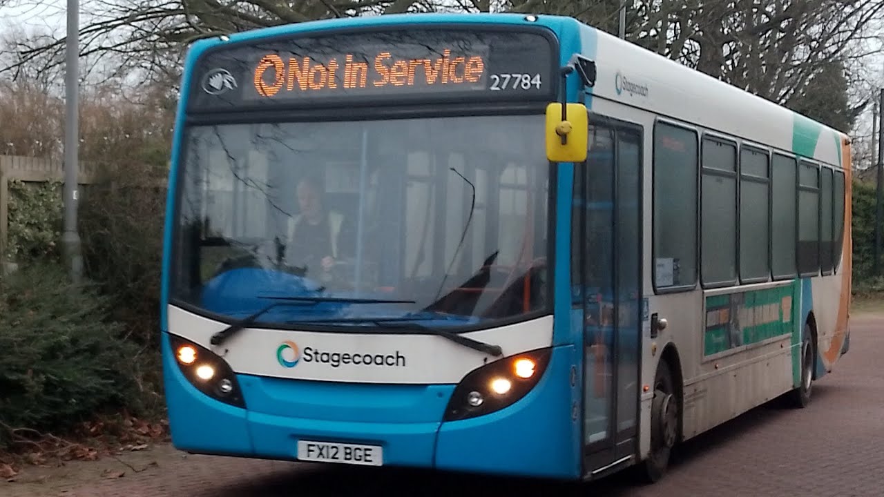 Retford bus station ADL Enviro 300 27784 - YouTube