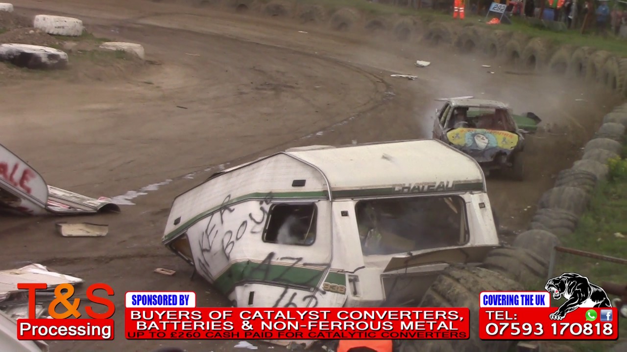 CARAVAN RACE - Brampton Raceway - 1st May 2017 - MKJ Vids - YouTube