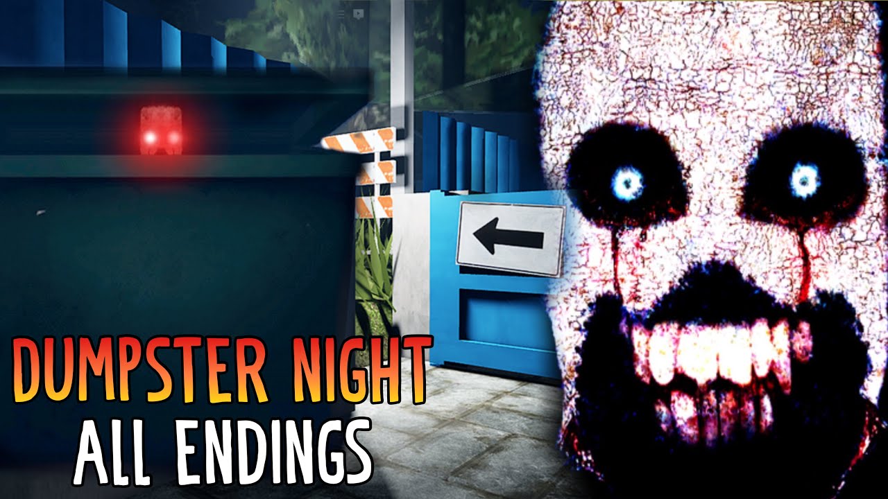 Dumpster Night All Endings [Full Walkthrough] - Roblox - YouTube