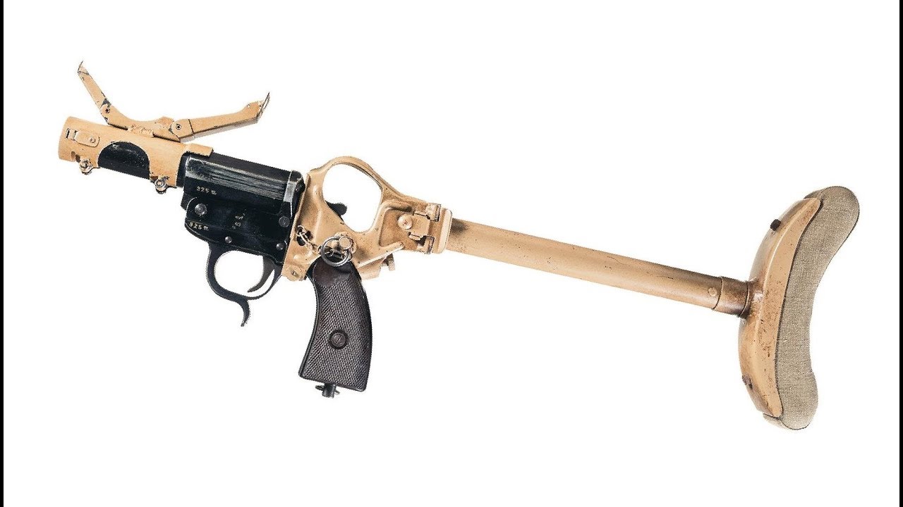 The Bizarre German Grenade-Launching Flare Pistol - YouTube