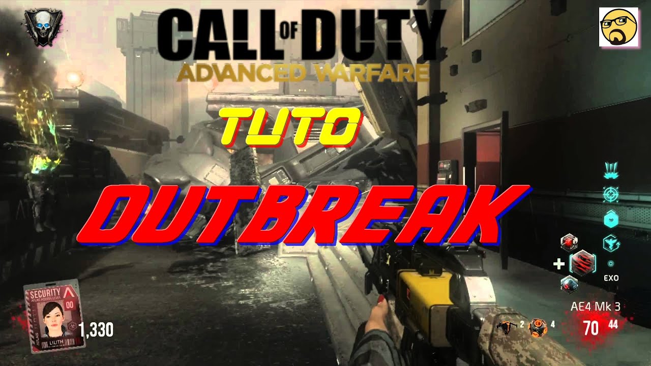 advanced warfare : tuto exo zombie ( outbreak ) - YouTube