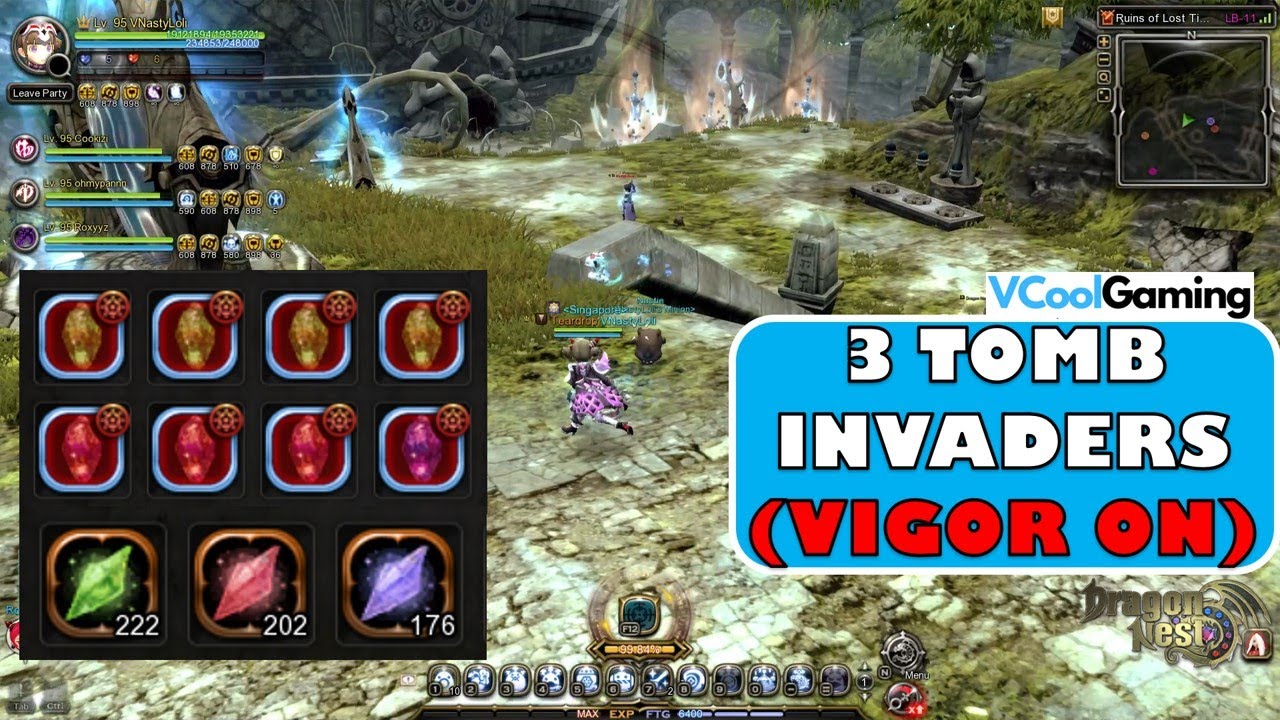 Dungeon Hunt Vlog 54: 3 Tomb Invaders in 2 Days Subs Hunt (Vigor On ...