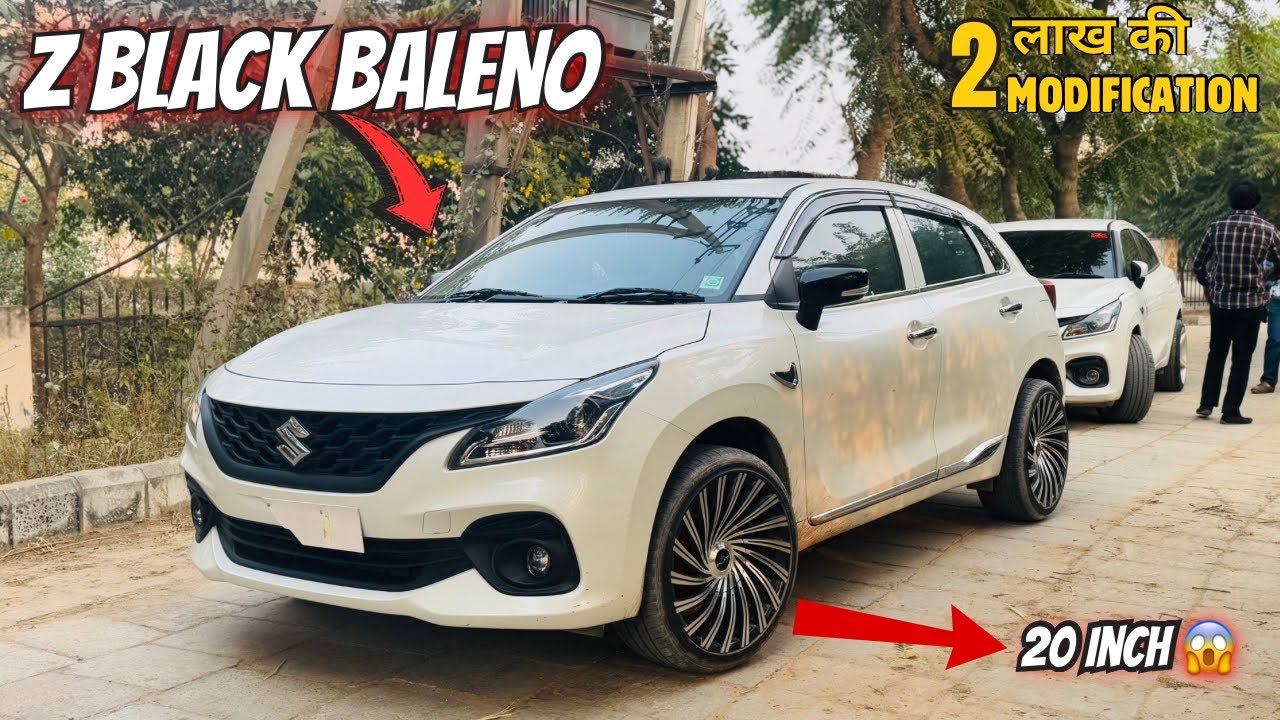BALENO base modal full modified 🔥 plati alloy wheels 🔥full review - YouTube