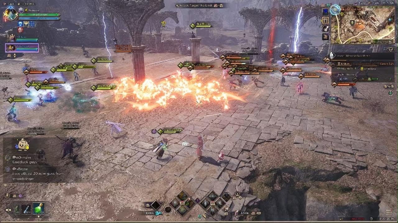 Throne and Liberty (PS5) - Ahzriel Riftstone Battle - Valkarg Server ...