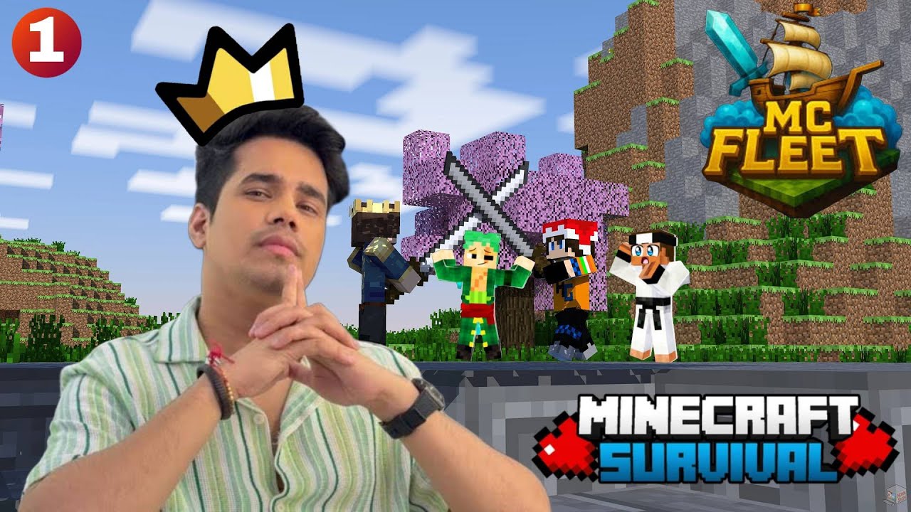 🔴 First Day In Gemstone Smp In Minecraft | Road To 500 Subscribers ...