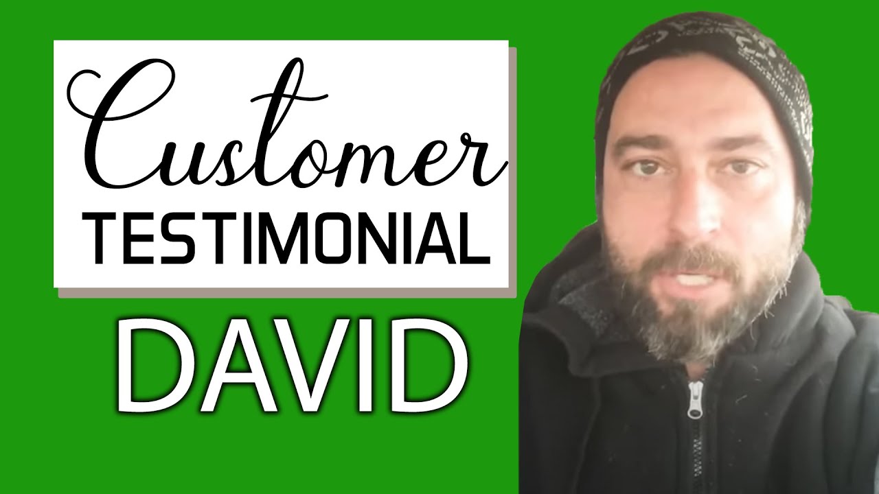 Customer Testimonial - David - YouTube