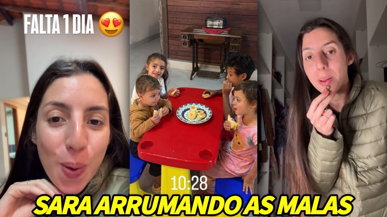 Sara kellen arruma as malas para viagem com o marido - YouTube