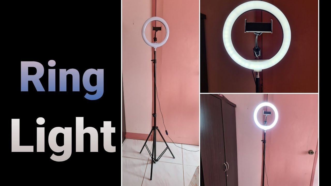 Cheap Ring Light Unboxing w/ Set-up!? Perfect for Vlogging/Photoshoot ...