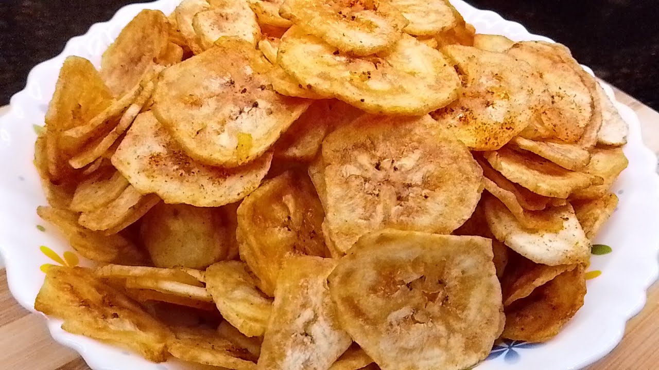 Vrat Special Banana Chips – Healthy & Crispy Snack Recipe | Fasting ...
