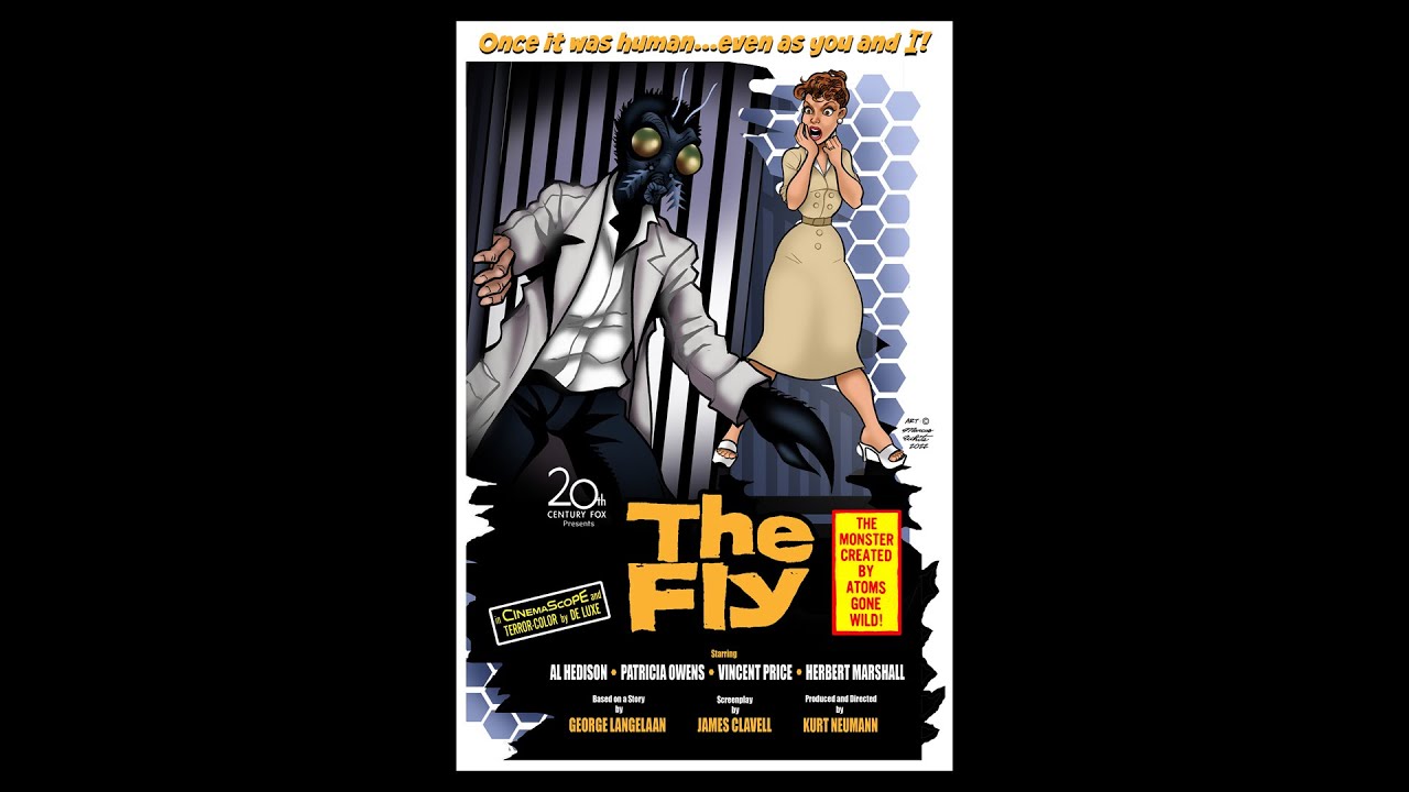 The Fly (1958) Poster Art Showcase - YouTube