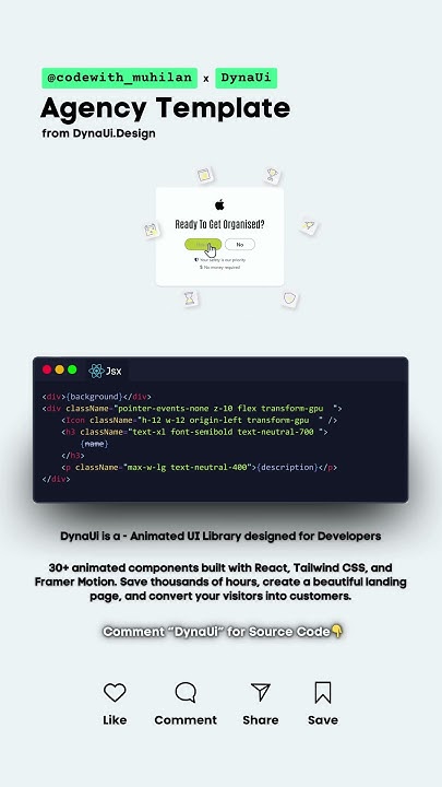 Agency Template #codewith_muhilan #css #coding - YouTube