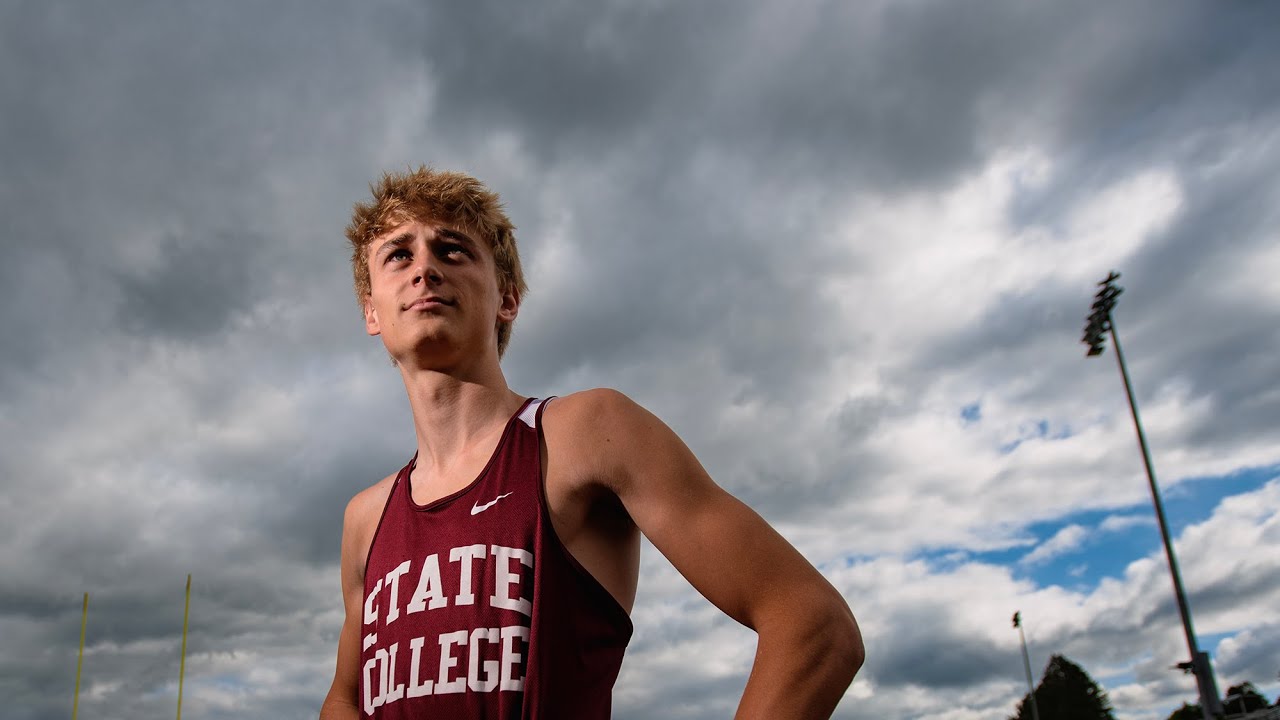 Jesse Myers, State High Track and Field - YouTube