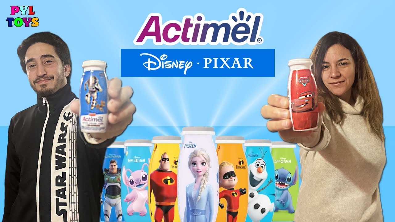 ¡NUEVA PROMO de ACTIMEL junto a DISNEY y PIXAR! - YouTube