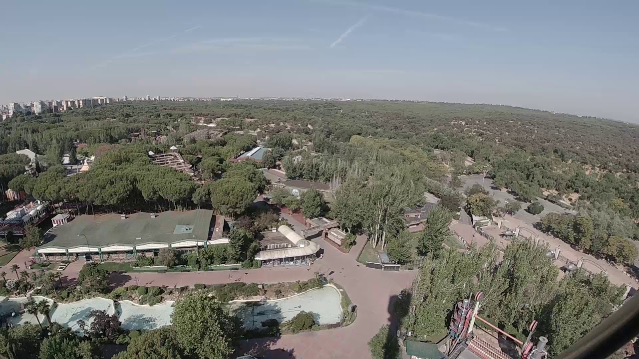 Parque de Atracciones de Madrid - La Lanzadera - YouTube