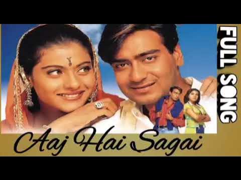 Aaj hai sagai | Pyar Toh Hona Hi The | aaj hai sagai | Alka Yagnik |Wedding song |Kajol | Dance ...